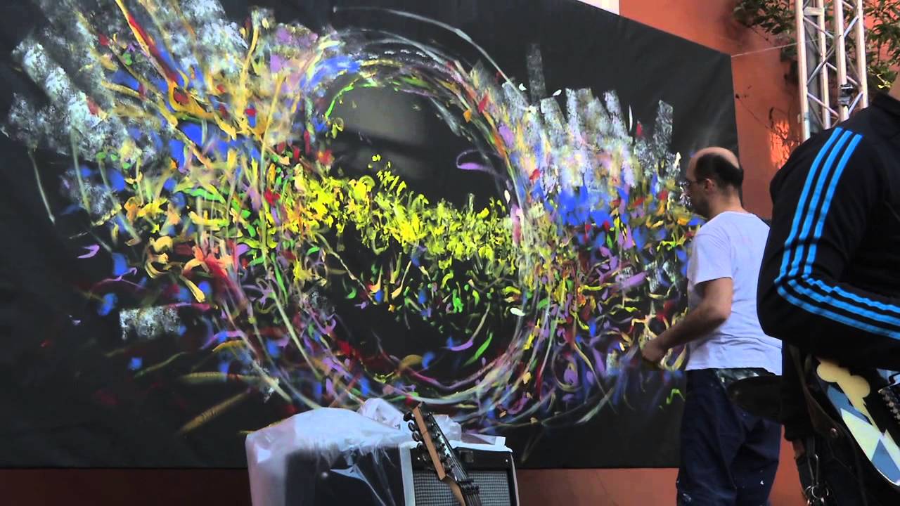 Performance artistique de Zouhir Boudjema - Juin 2013 - YouTube