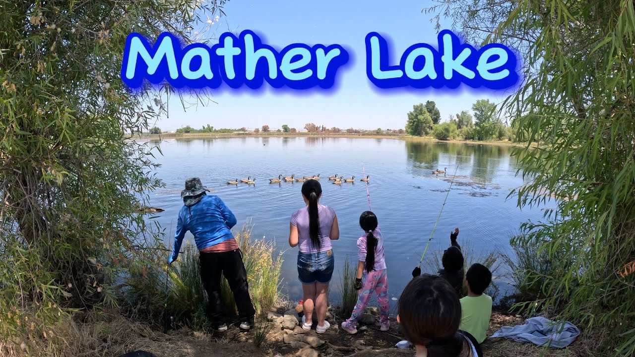 Bluegill Fishing with Autie and Cousin so much FUN | Mather Lake - YouTube