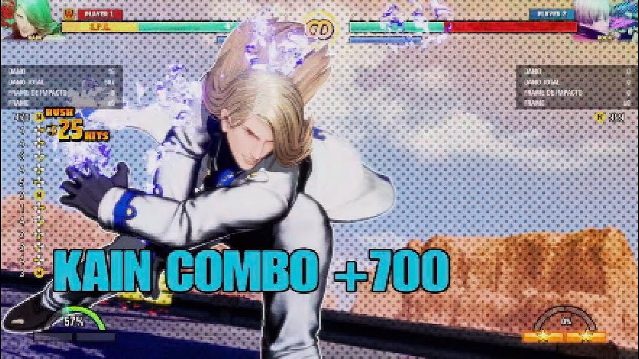 FATAL FURY CotW: Kain High Damage Combo +700 - YouTube