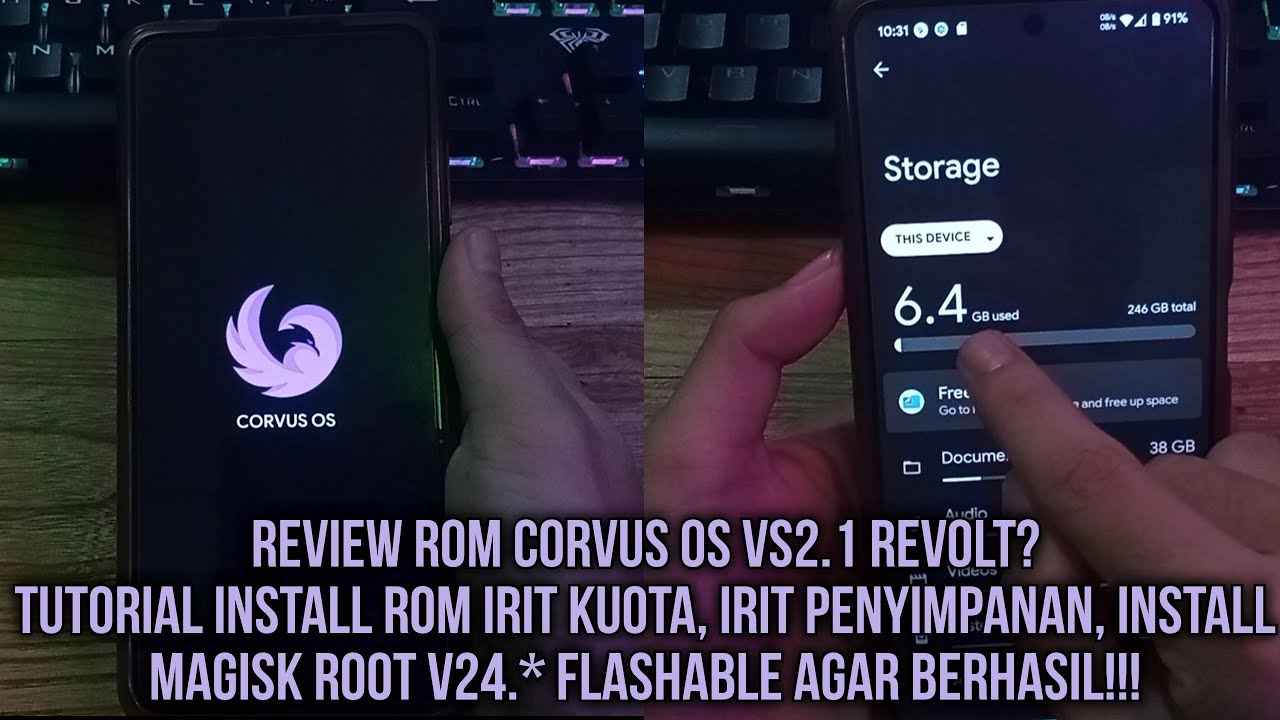 CORVUS OS POCO X3 PRO? REVIEW & CARA INSTALL/PASANG ROM CORVUS VS2.1 ...