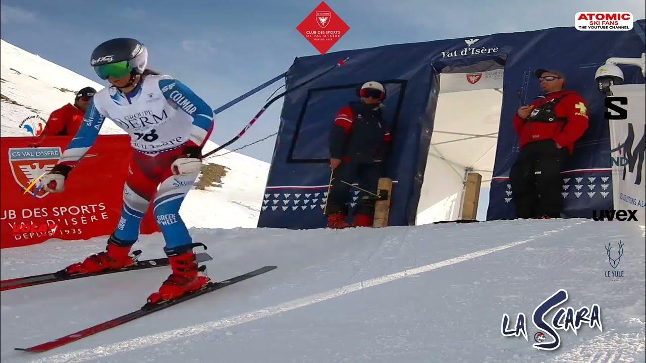 Mathilde Astoul 🇫🇷 - La Scara SG race, Val d'Isere, April 05, 2024 #weareskiing #sheskis @atomic ...