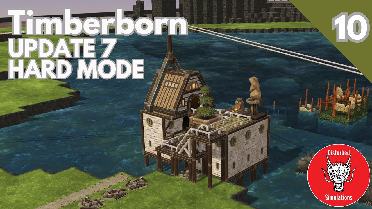 NEW INDUSTRY & LUXURY HOUSING | TIMBERBORN - UPDATE 7 | HARD MODE ...