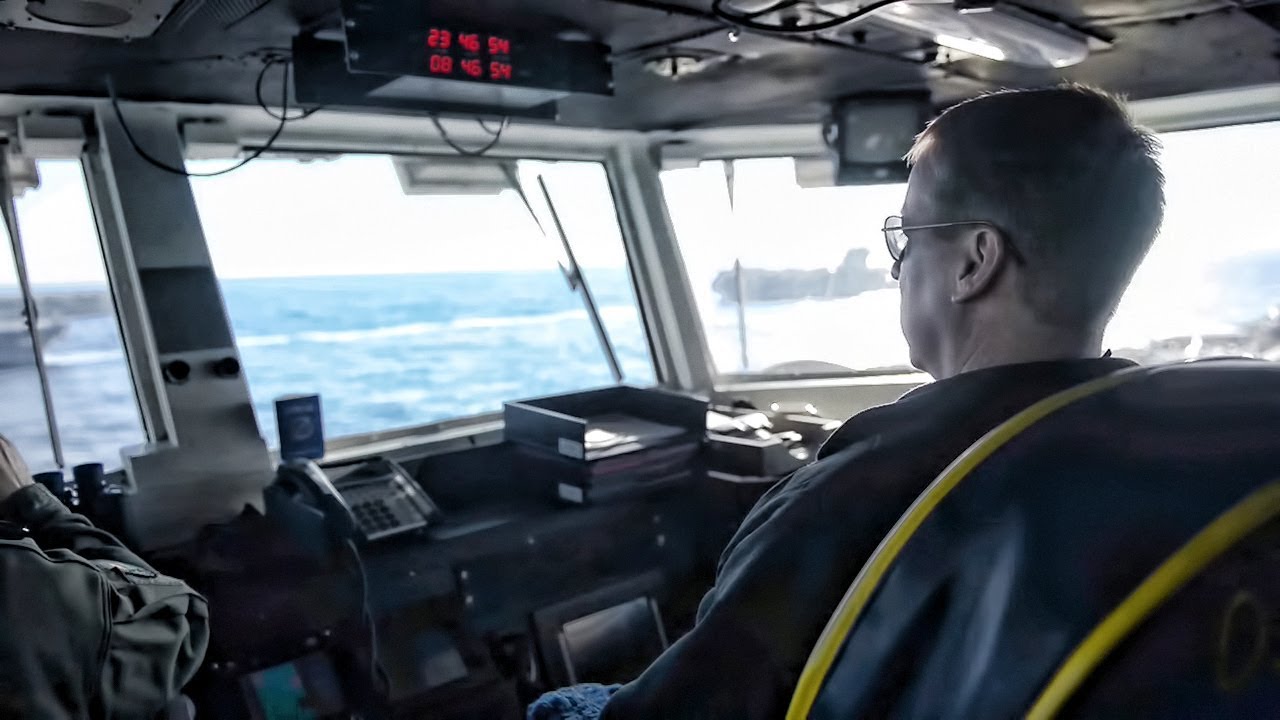 Uss Nimitz Bridge USS Nimitz (CVN 68) Departing San Francisco | The