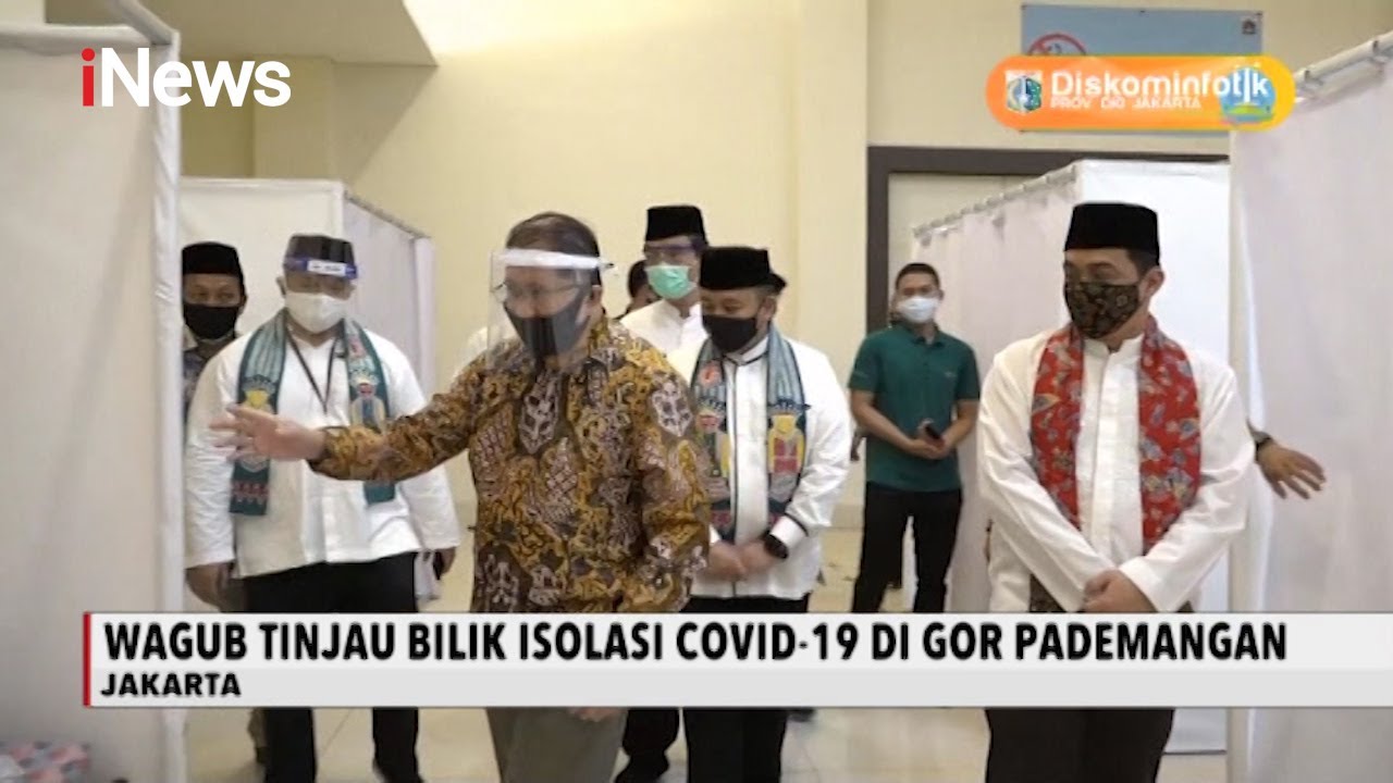 Wakil Gubernur DKI Jakarta Tinjau Bilik Isolasi COVID-19 - iNews Malam ...