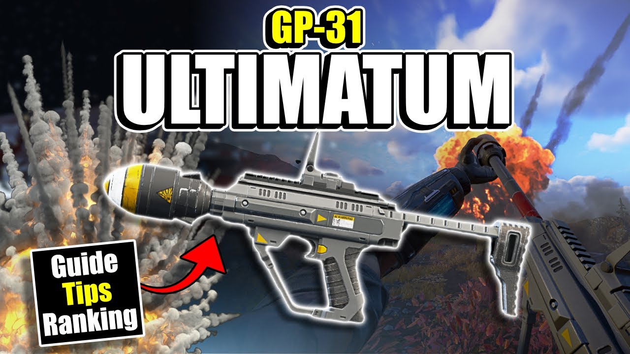 The "pocket precision strike" secondary in Helldivers 2 | GP-31 Ultimatum Full Breakdown - YouTube