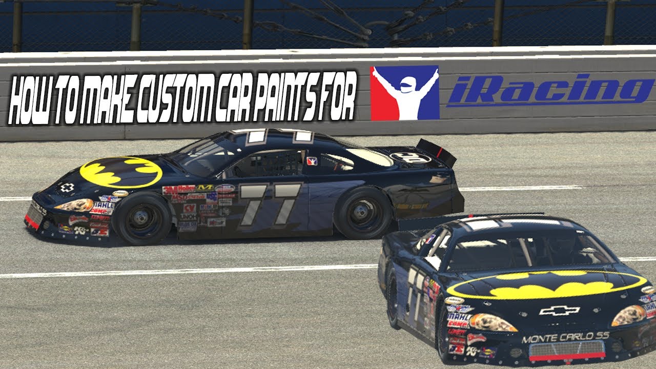 Creating Custom Car Paints for IRacing [re-upload] - YouTube