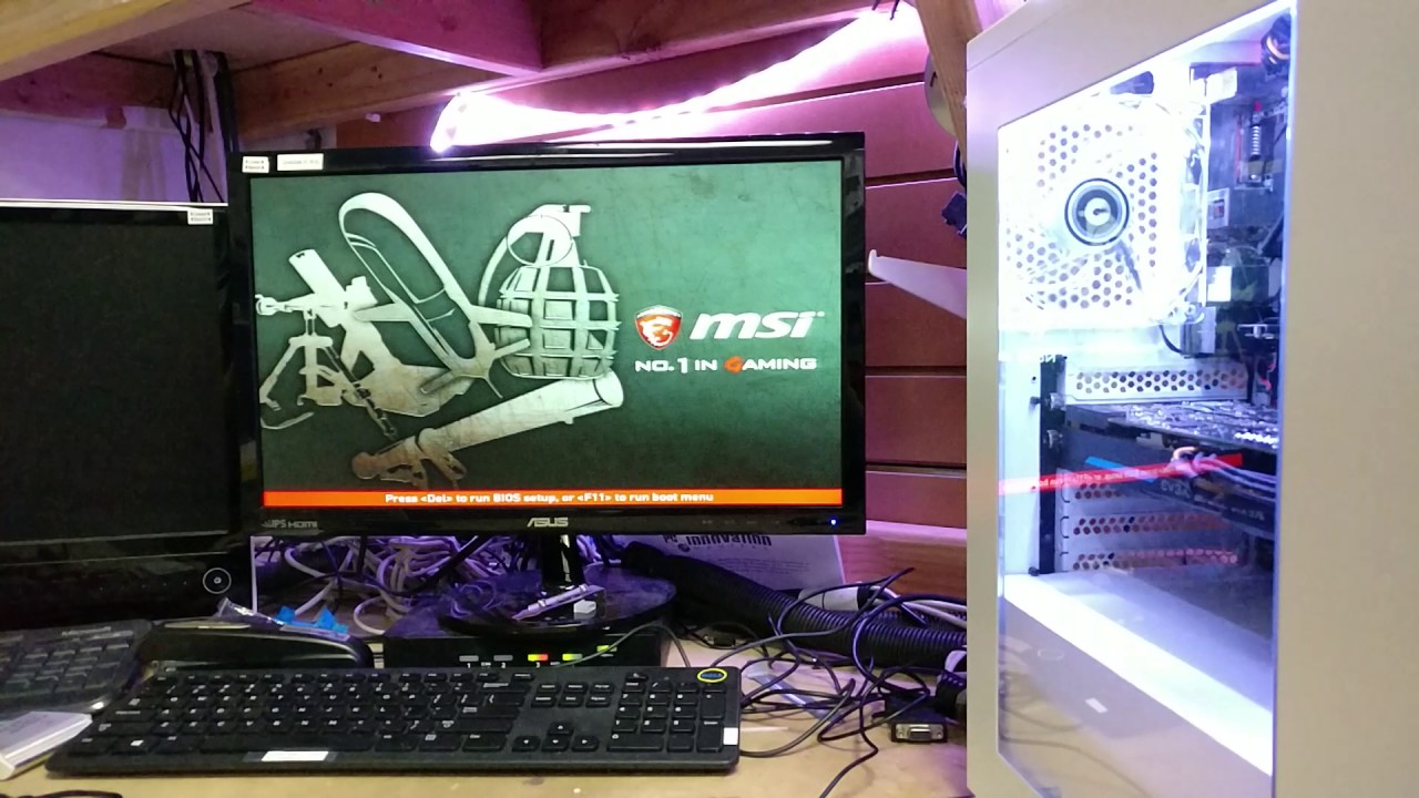 i7 6700 build "boot speed test" (part 1) - YouTube