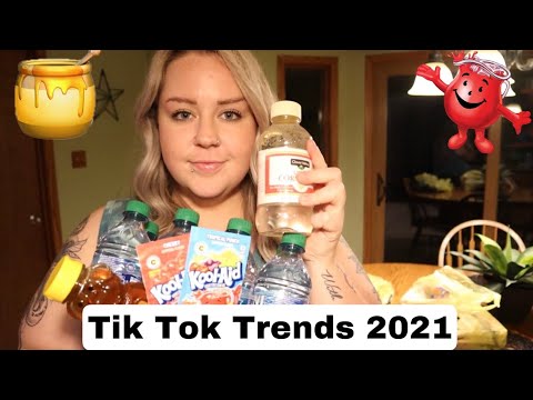 TRYING THE CORN SYRUP TIK TOK TREND *gets messy*