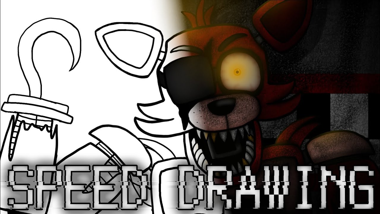 (FNaF 1 DRAWING) Out of Order (SPEED DRAWING) - YouTube