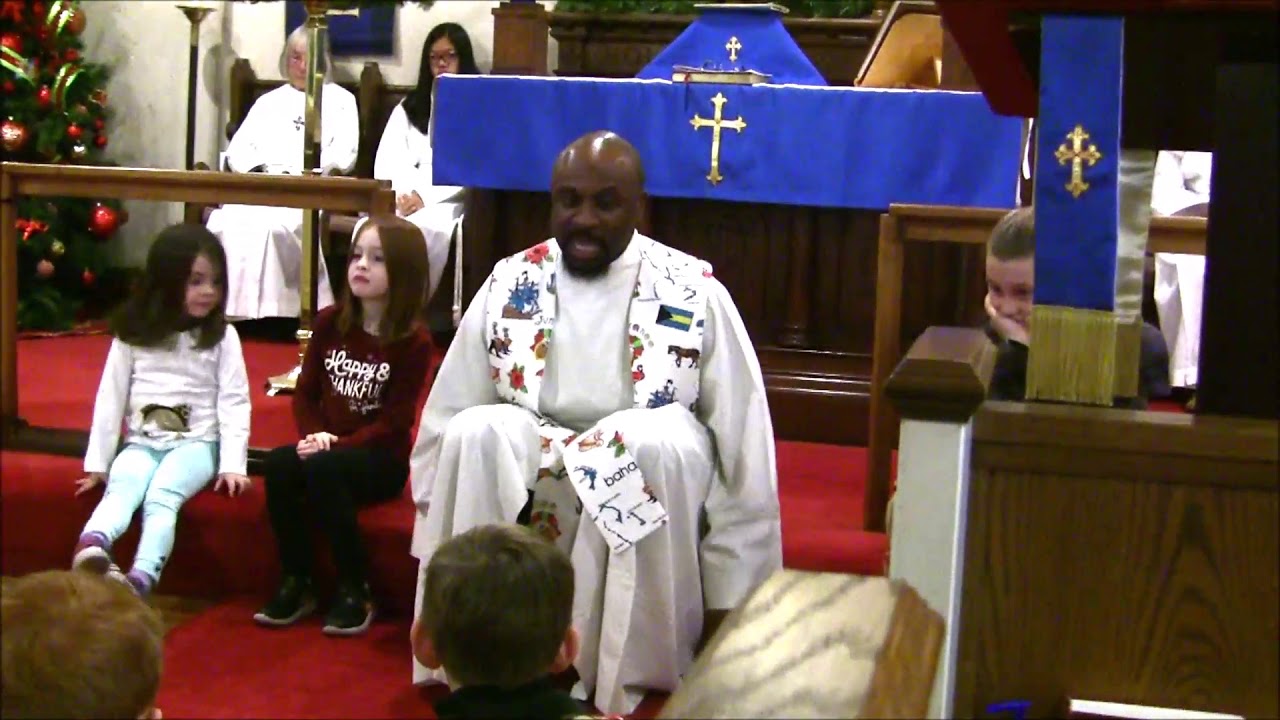 Children's sermon 22 December 2019 - YouTube