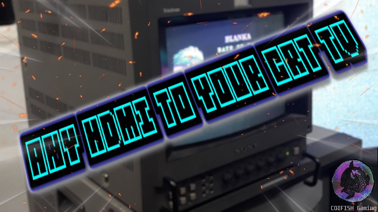 How to use ANY console on a CRT! - YouTube