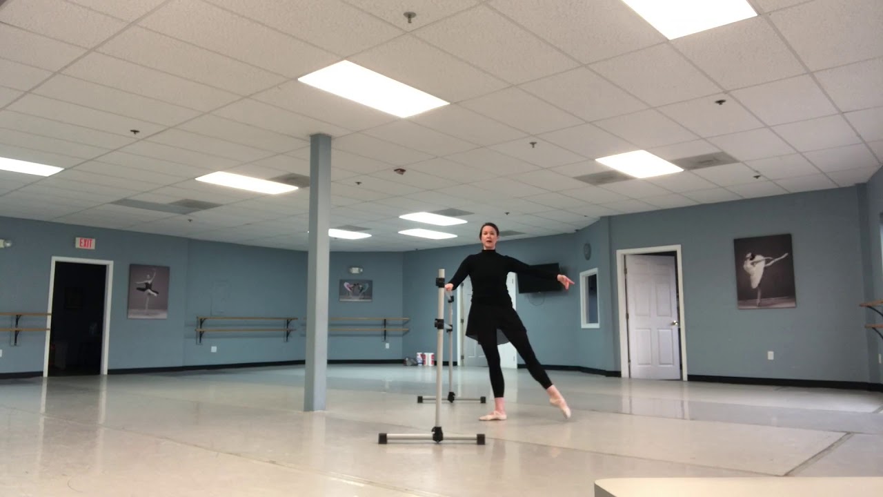 Advanced Ballet Barre Week 1 - YouTube