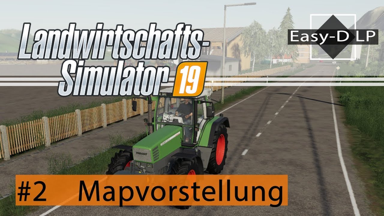 LS19 Mapvorstellung #2 │ Volksbrunn, umgebaute Standardmap ...