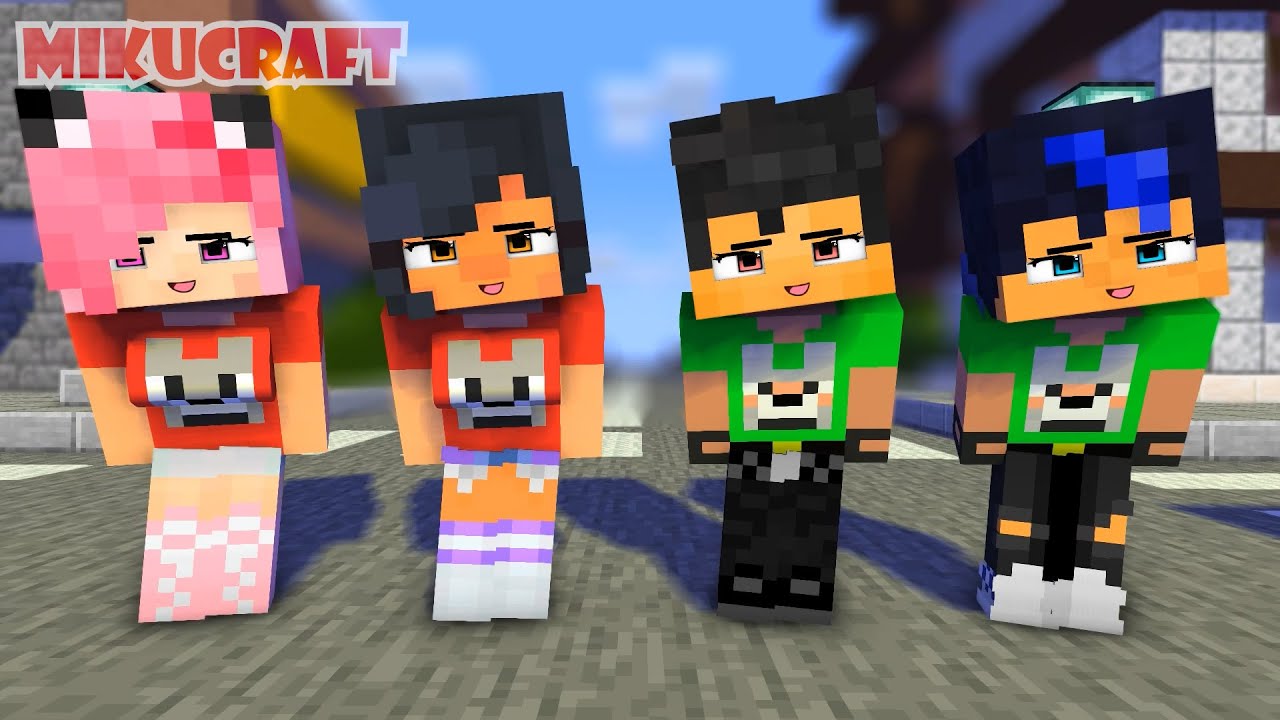 poi poi darling ohayo wolf aphmau and friends new year ein, aaron, kc ...