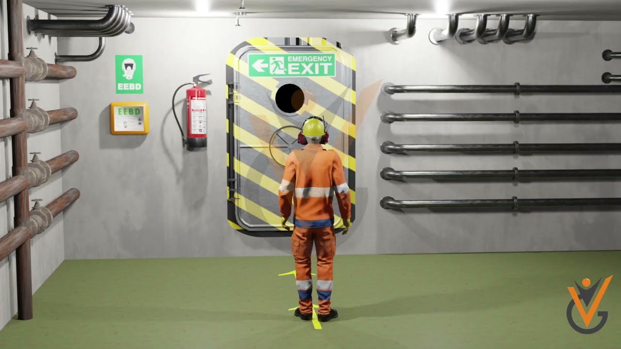 Emergencies in the Engine Room | Emergency Escape Routes - YouTube