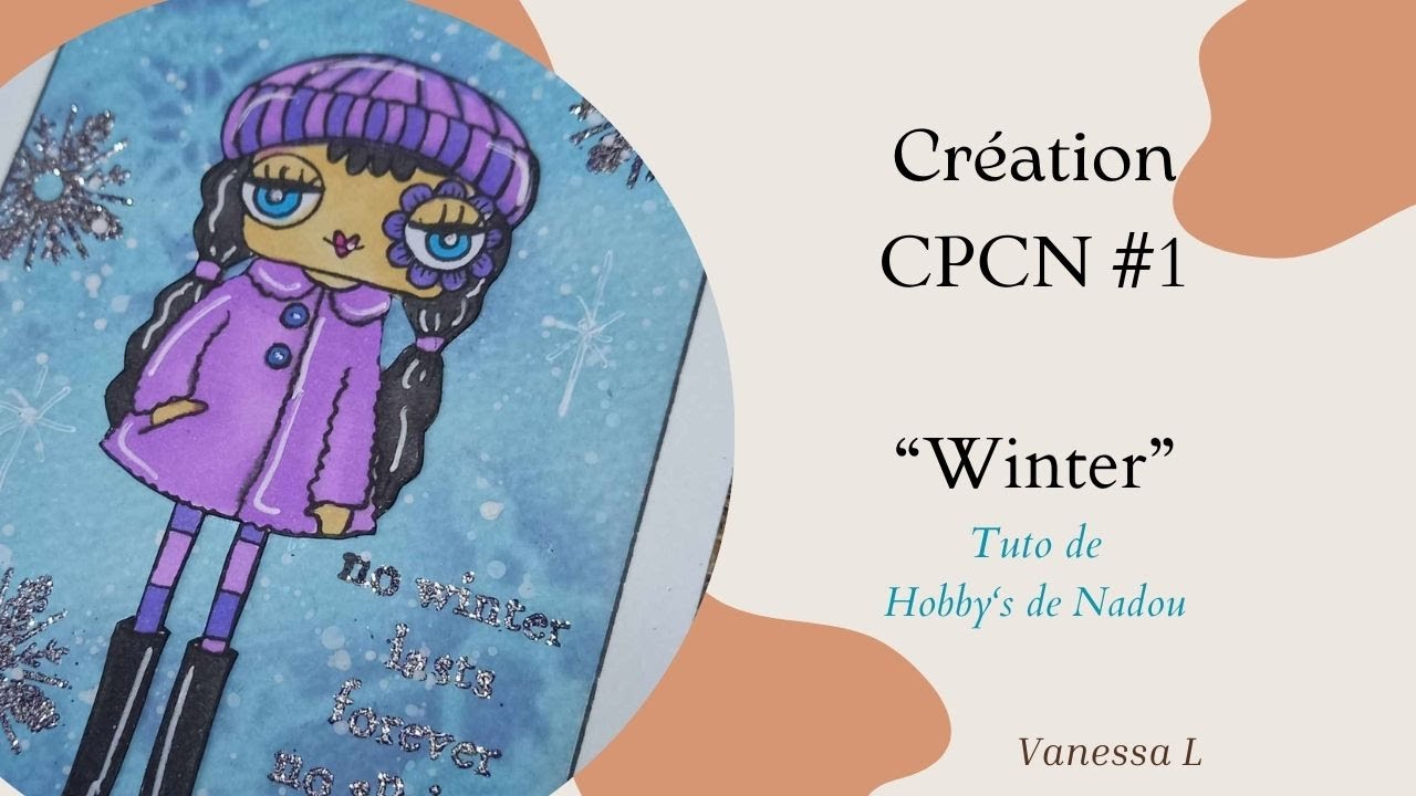 Création d'une carte CPCN #1 "Winter" - YouTube