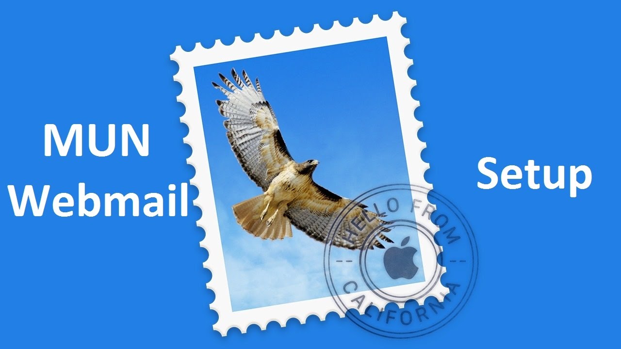 How to add MUN Webmail account to MacMail - YouTube