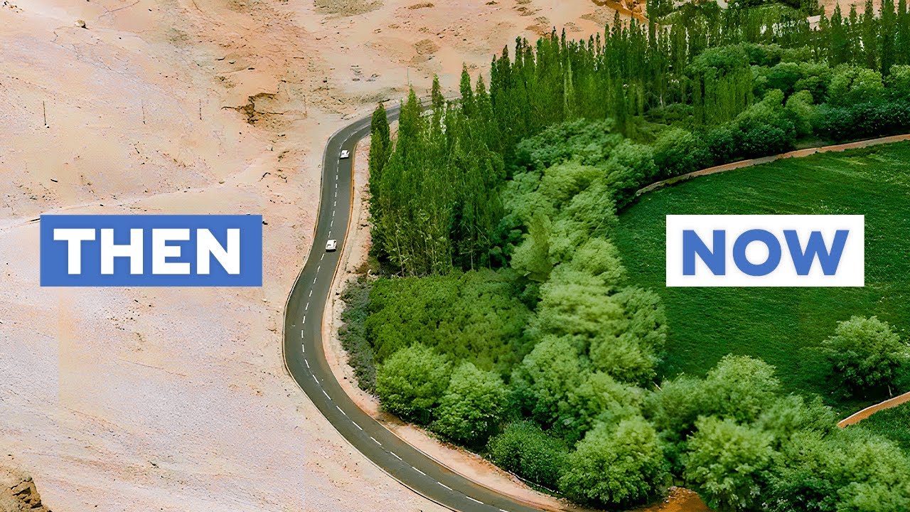Can China's Great Green Wall Stop Its Deserts From Spreading? - YouTube