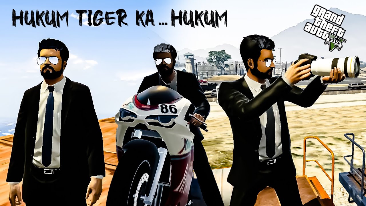 Jailer Stunt - Tiger Ka Hukum | GTA 5 Gameplay | Mystery Neram Gamer # ...