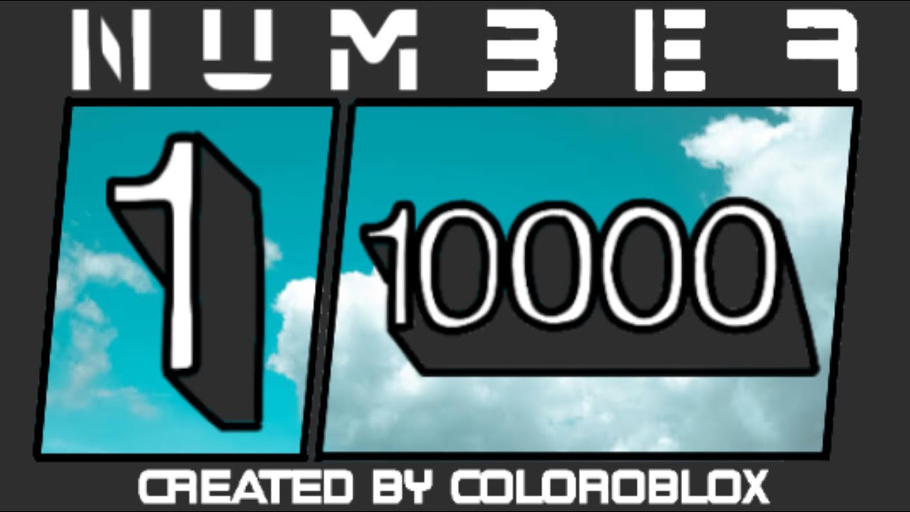 Number 1 to 10000 - YouTube