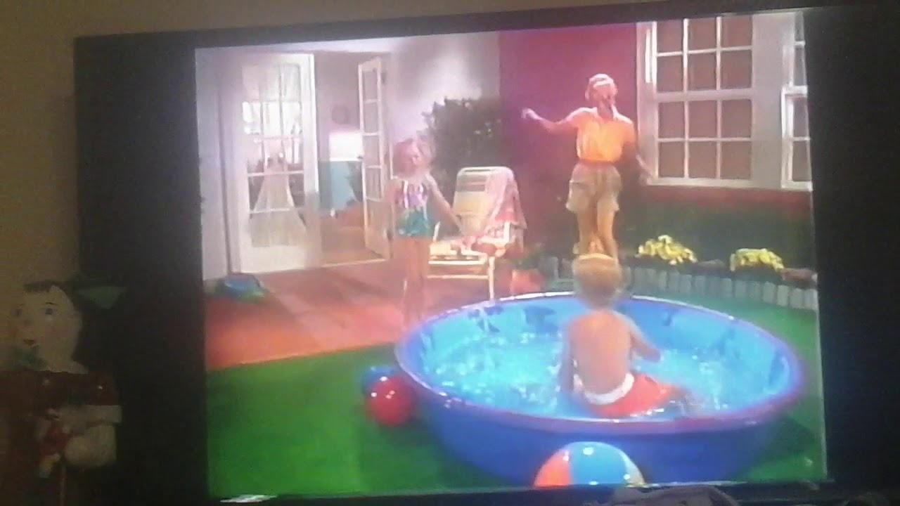 Barney and the backyard gang Michael jumps into the pool - YouTube