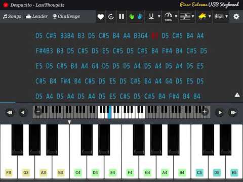 Despasita piano tutorial