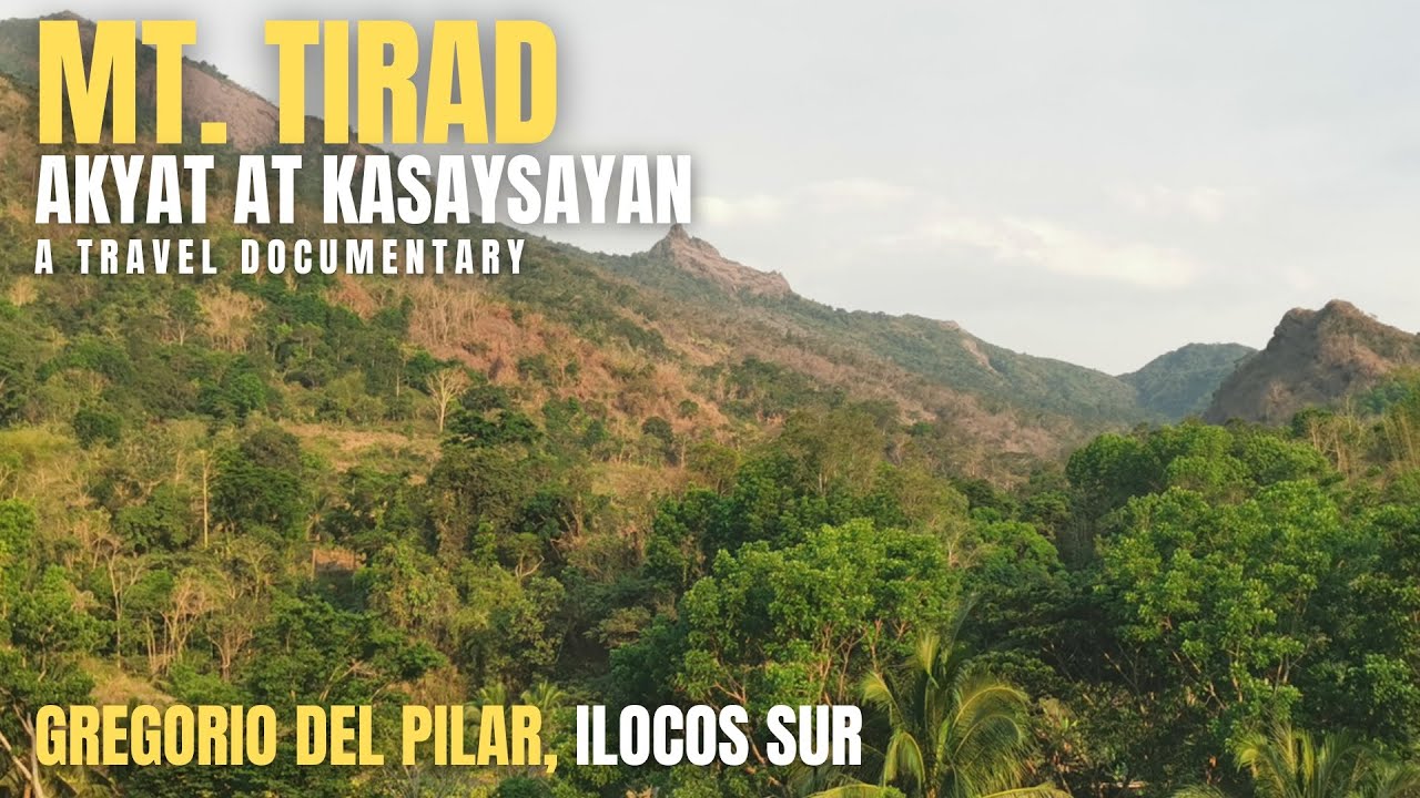 MT. TIRAD | TIRAD PASS - a hiking documentary - YouTube