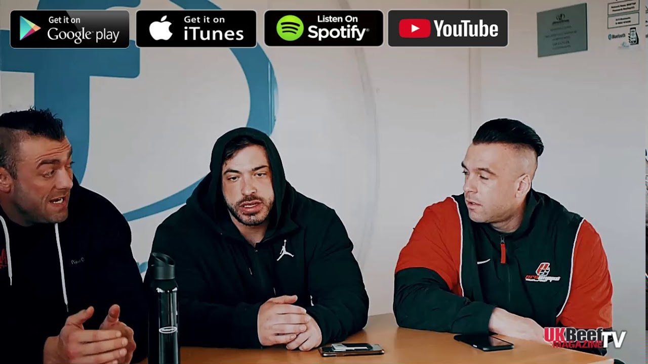 UKBeef No B.S Bodybuilding Podcast - Jamie Dorego & Darren Farrell ...