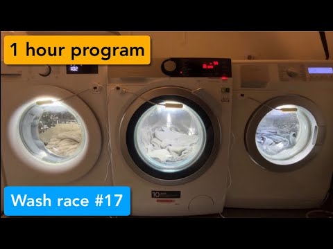 (3 way!) Wash Race #17 - LG vs AEG vs AEG - 1 Hour Program - YouTube