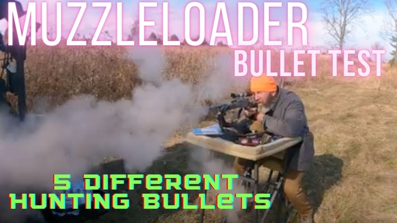 Muzzleloader Bullet Test - YouTube