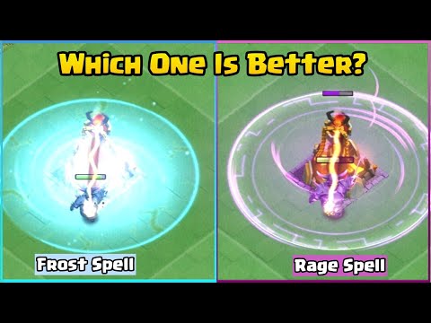 Frost Spell vs Rage Spell - Which one is Better? | Clash of Clans - YouTube