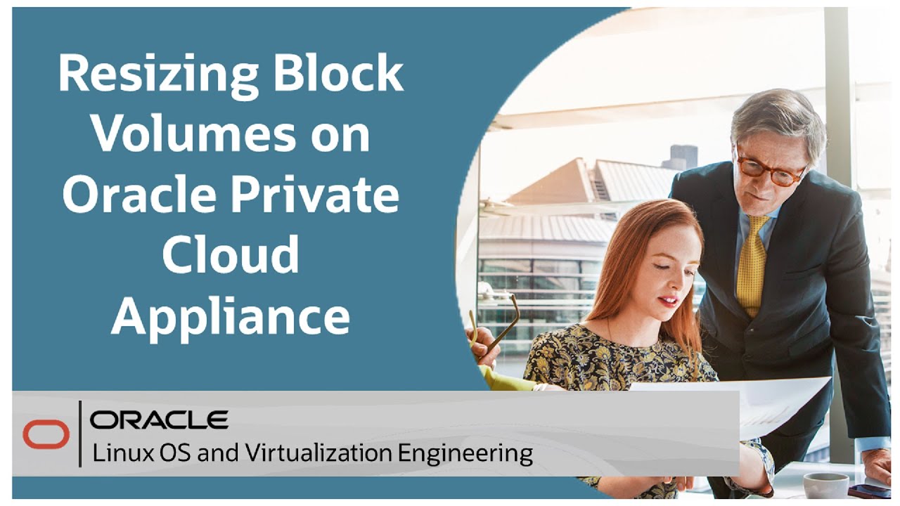 Resizing Block Volumes on Oracle Private Cloud Appliance - YouTube