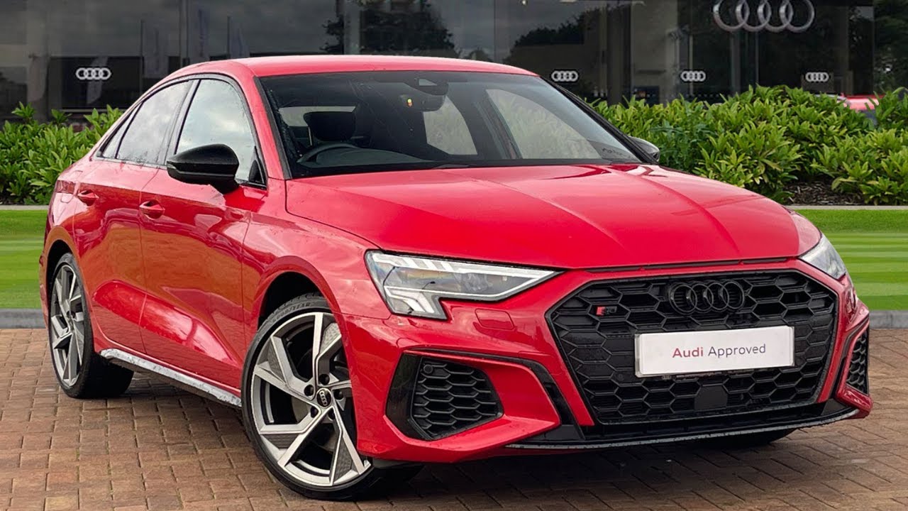 Approved used - Audi S3 Saloon Black edition 310PS at Stafford Audi ...