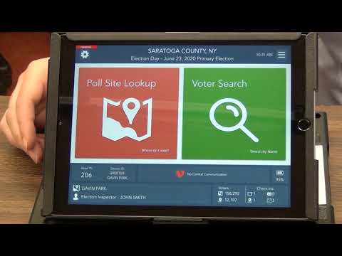 Electronic Pollbook Training - YouTube