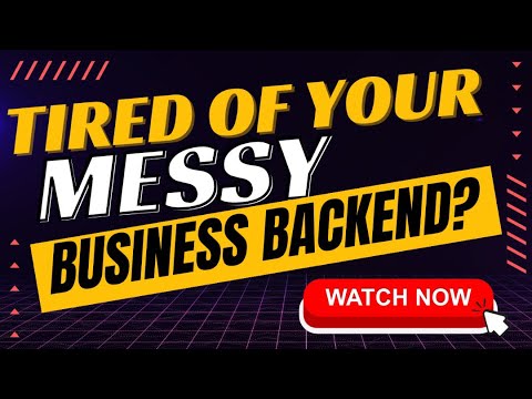One Simple Tool to Clean-up Your Messy Business Operations - YouTube