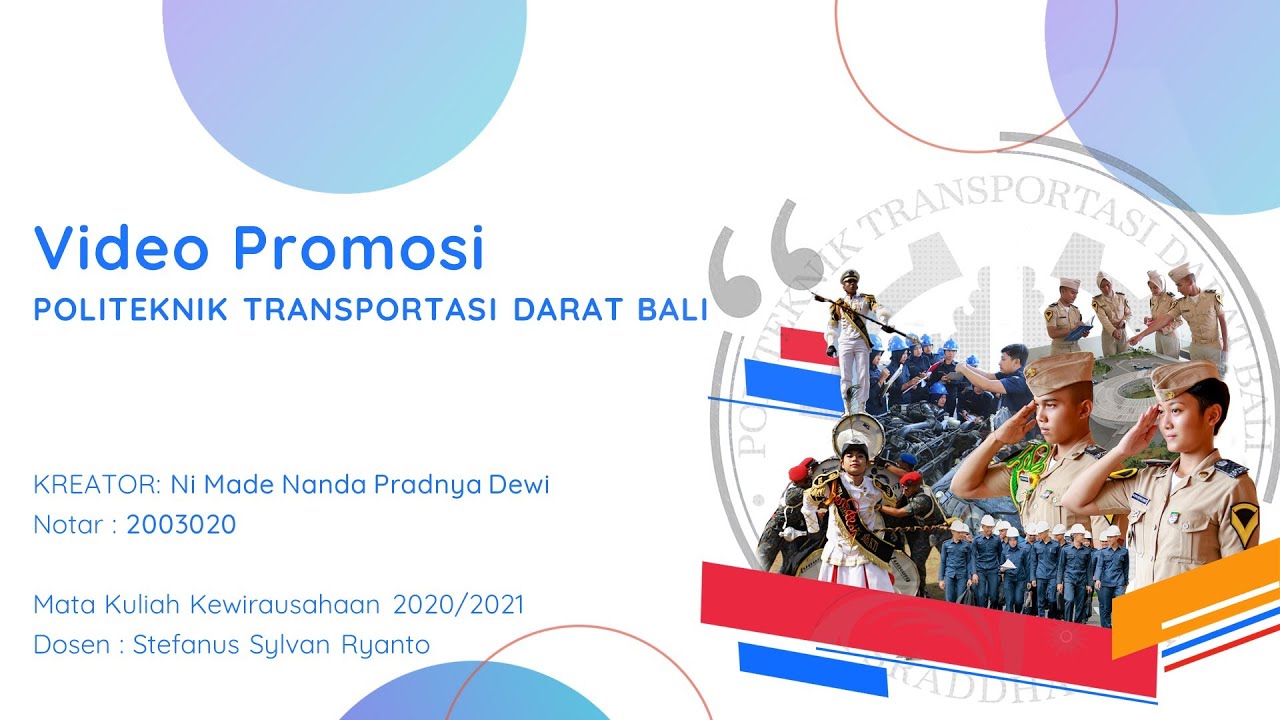 Ni Made Nanda Pradnya Dewi - Promosi Politeknik Transportasi Darat ...