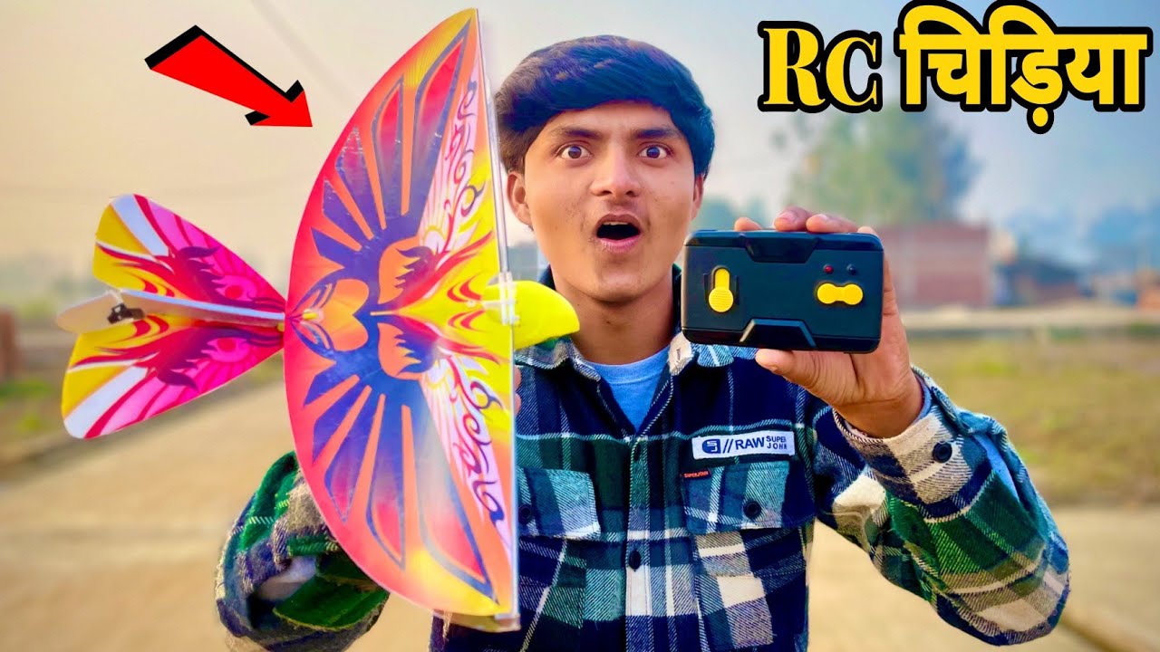 Remote Control Realistic Flying E- Bird's Unboxing & Testing | Rc Birds ...