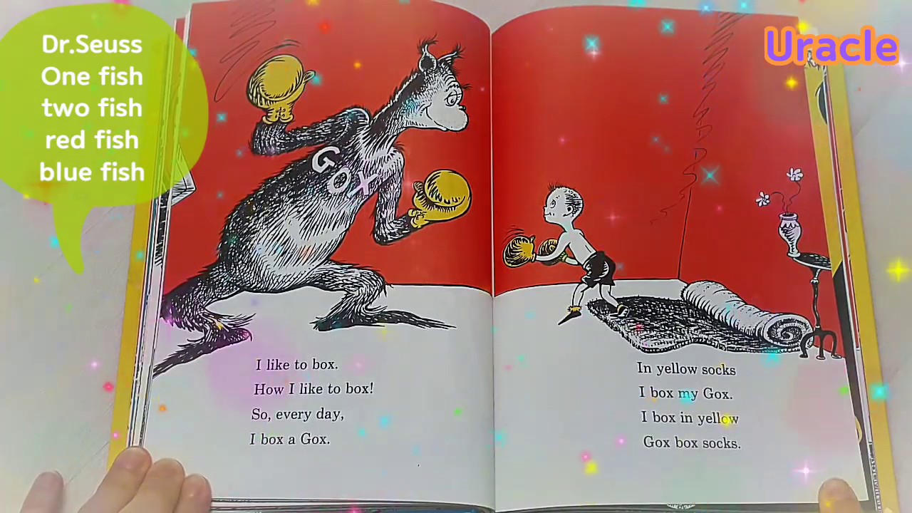 Dr.Seuss Read Along Storybook One fish two fish red fish blue fish닥터수스 ...