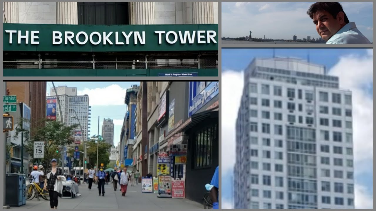 Walking Tour Downtown Fulton Mall Brooklyn NY | Brooklyn Tower | Fulton ...