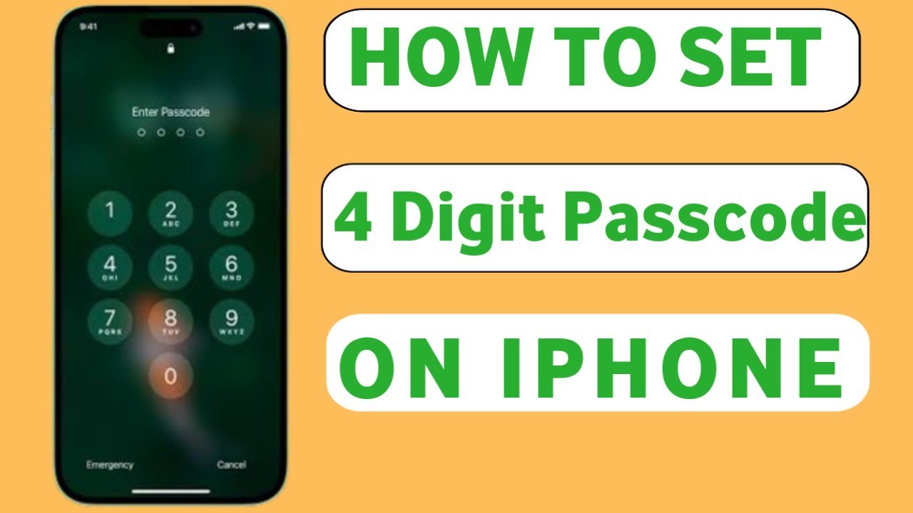 How To Use Four Digit Passcode On Iphone Set 4 Digit Iphone Passcode how-to-use-four-digit-passcode-on-iphone-set-4-digit-iphone-passcode