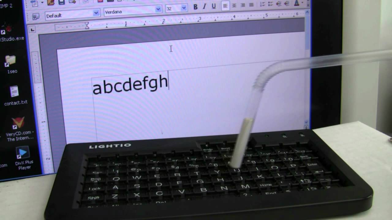 bendy straw keyboard - YouTube