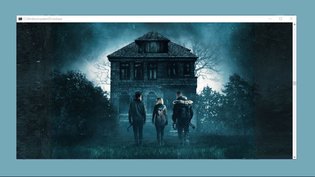 PLAY A MOVIE IN COMMAND PROMPT - YouTube