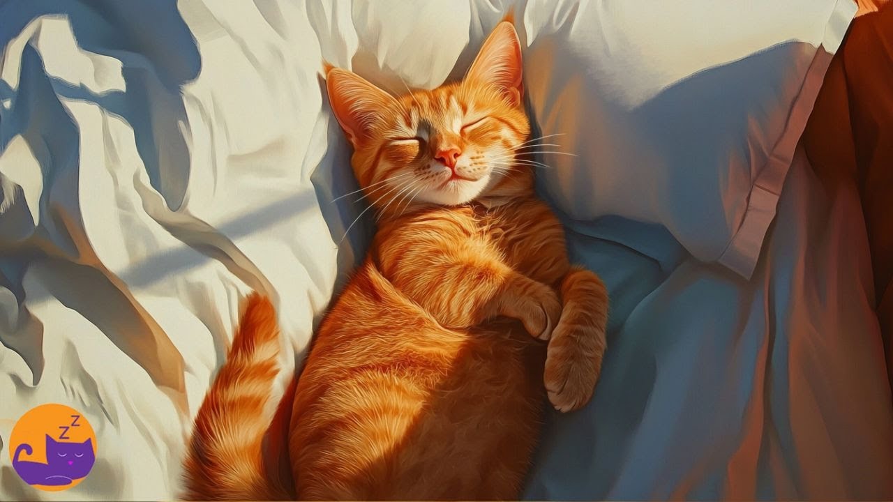 Anti-Anxiety Sleep Music for Cats - Healing Cat Music 🎵🐱 ️ - YouTube
