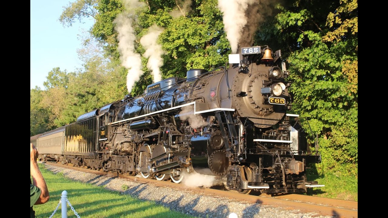NKP 765: Steam in the valley 2018 - YouTube