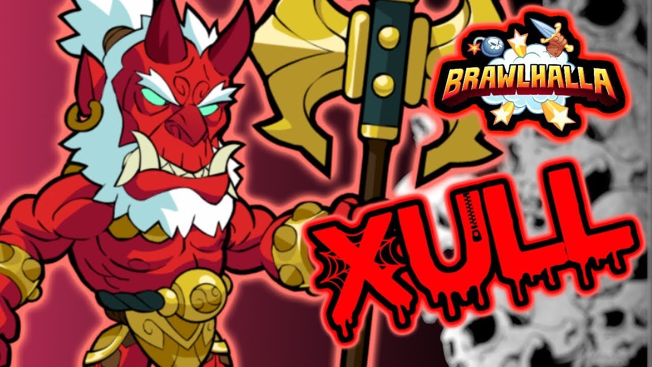 XULL• YOU DONT MESS WITH 9 STRENGTH! Cannon + Axe • Brawlhalla Gameplay ...