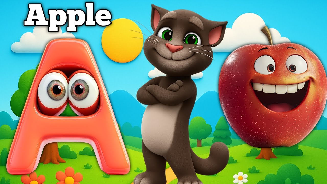 ABCD Alphabet Song | A for Apple B for Boy | New Version Kids Learning ...
