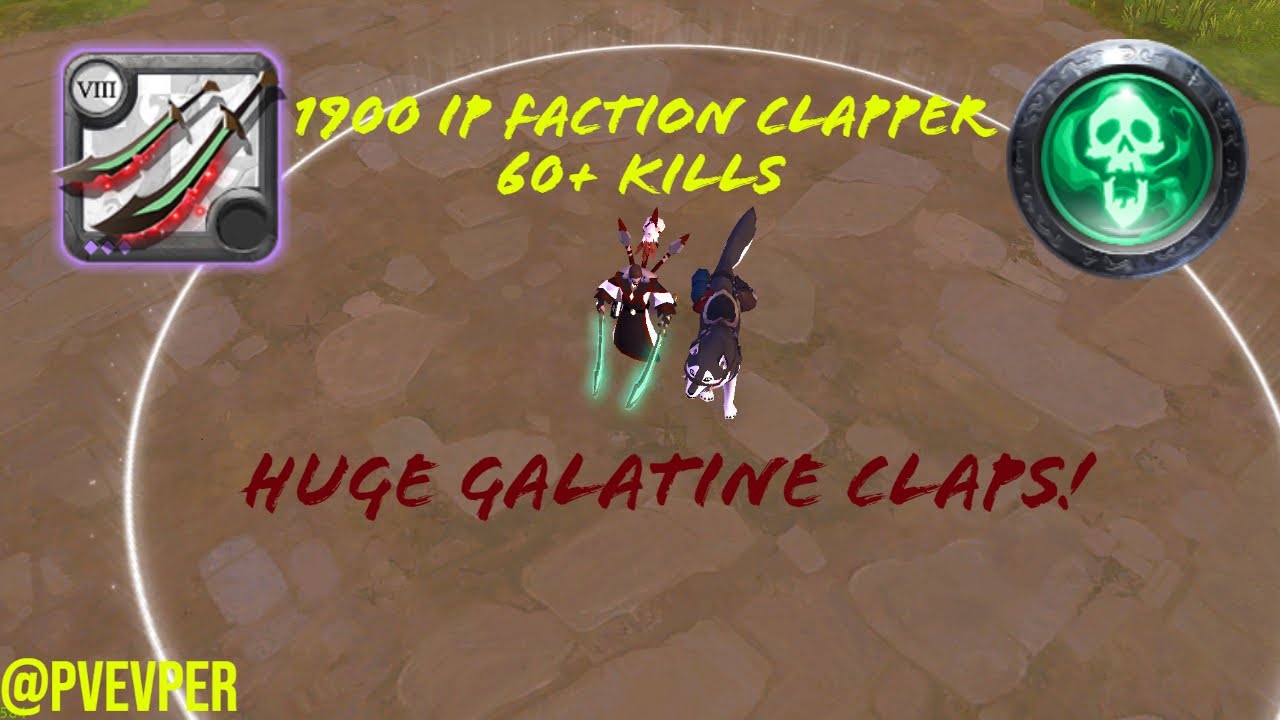 1900 IP INSANE GALA Claps | Albion Online Galtine Pair Montage - YouTube