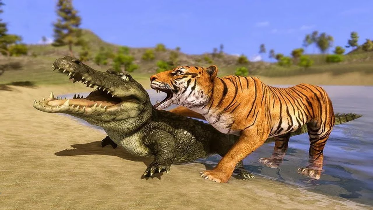 Tiger Family Simulator: Angry Tiger Games Android Gameplay - YouTube