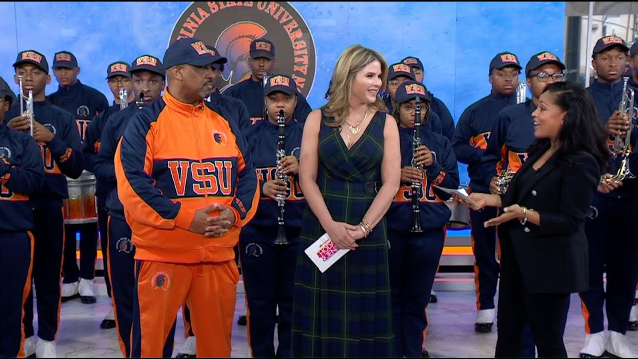 VSU Trojan Explosion Pep Band on NBC's Today Show 2023 - YouTube