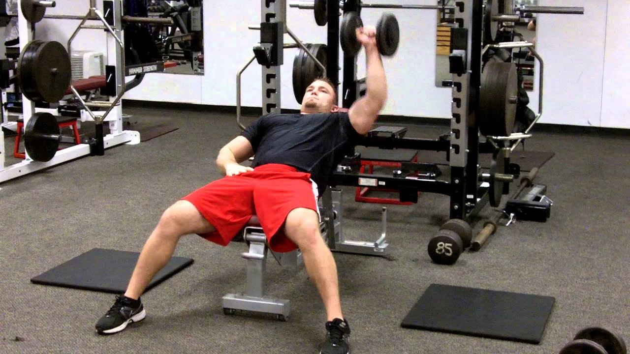 Incline Single Arm Dumbell Bench - YouTube